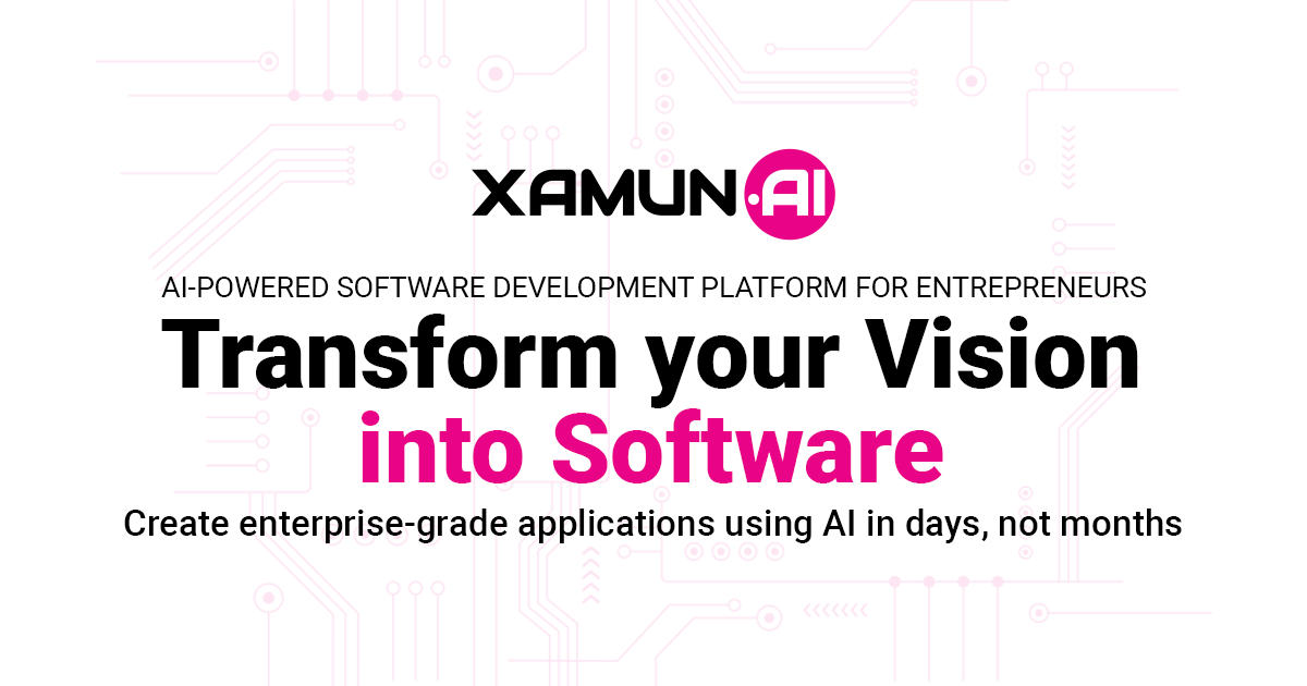 AI-Powered Software Development Platform for Enterprise | Pricing | Xamun